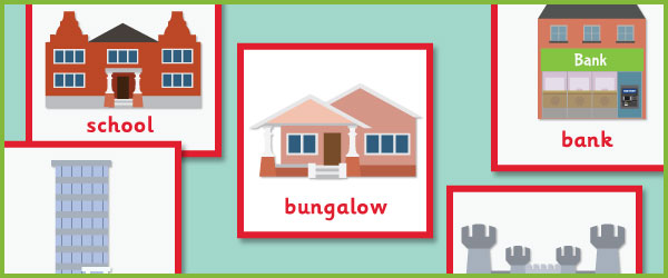 Building Themed 15cm Cards | Free Early Years & Primary Teaching ...