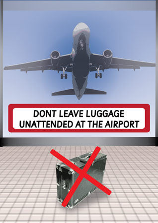 Early Learning Resources Left Luggage Poster