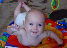 Babies learn through play