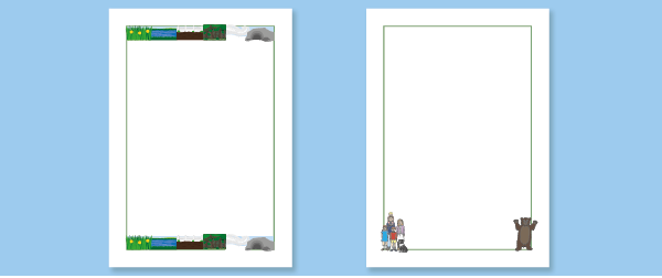 We’re Going on a Bear Hunt Notepaper | Free Early Years & Primary ...