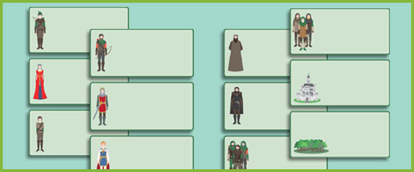 Early Learning Resources Robin Hood editable labels (free traditional ...