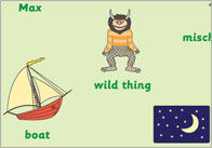 ‘Where The Wild Things Are’ Word Mats (story resources)