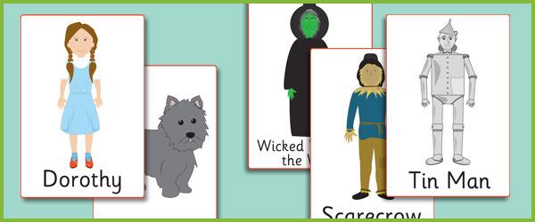 Early Learning Resources The Wizard of Oz Display Posters
