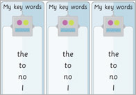 Phase 2: Tricky Words Bookmark