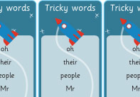 Phase 5 Tricky Word Bookmarks