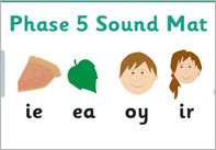 Phase 5 Phoneme Mat | Free Early Years & Primary Teaching Resources (EYFS & KS1)