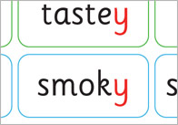 Phase 6 'y' Suffix Matching Cards