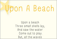 Upon a Beach Poem | EYFS and KS1