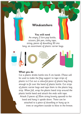 Early Learning Resources Wind Catcher Craft Activity