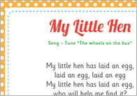 My Little Hen Song | EYFS and KS1