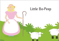 Little Bo Peep Nursery Rhyme | EYFS and KS1