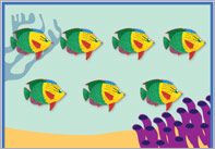 Under the Sea Counting Cards | EYFS and KS1
