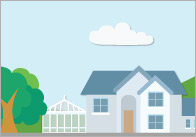 House Themed Display Banner