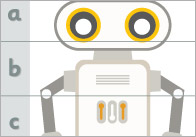 Robot Alphabet Puzzles (Uppercase & lowercase)