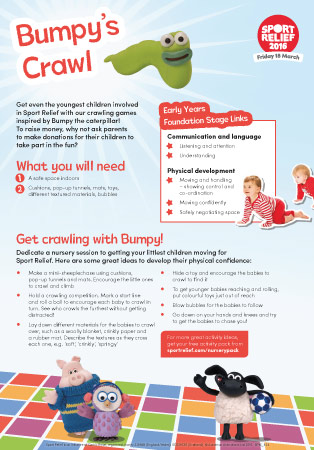 Early Learning Resources Sport Relief 2016: Bumpy's Crawl