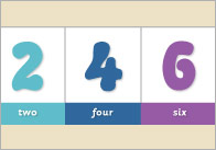 Counting in 2s Number Tracks