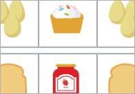 Food Worksheets – Complete The Pattern / Sequence