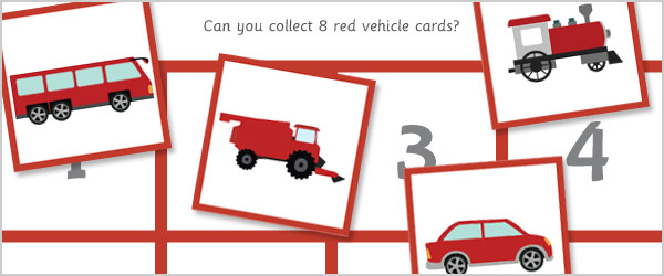 Early Learning Resources Vehicle Maths Game – All About 8