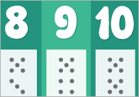 Numbers and Dots Number Tracks 0-10 - Printable Early Years Resources ...
