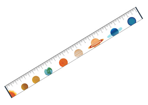 Early Learning Resources Space Printable Rulers
