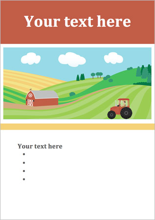 Early Learning Resources Editable Farm Poster