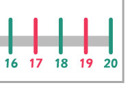 Odds & Evens Number Line (0-20)