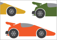 Racing Car Themed Counting / Estimating Posters