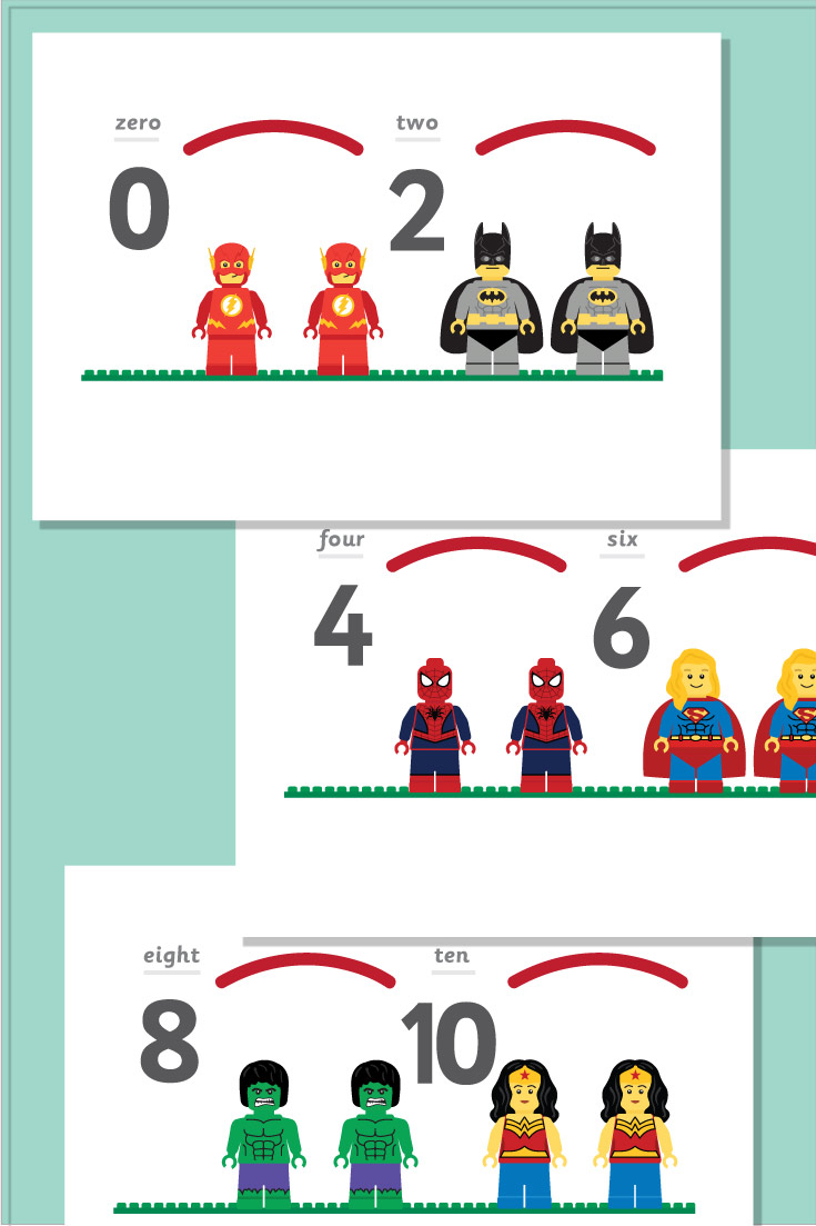Early Learning Resources Superhero Counting in 2s - Free Early Years ...