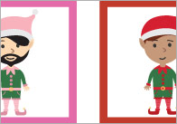 Christmas Elves Colour Matching Game - Printable Early Years Resources ...