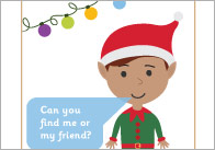Find the Elf Poster - Printable Early Years Resources (EYFS & KS1) for ...