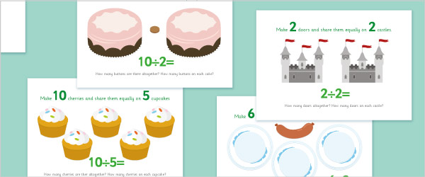 Early Learning Resources Division Playdough Activity Mats / Sheets ...