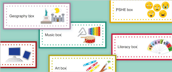 Early Learning Resources Editable 'Subject Resource Box' Labels - Free ...