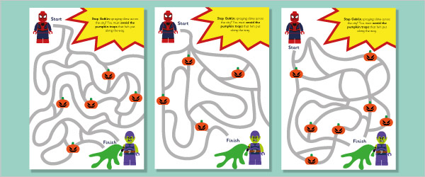 Superhero Maze
