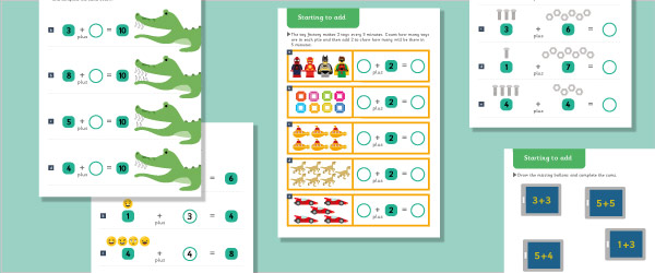 Early Learning Resources Starting To Add KS1 worksheets KS1 Maths ...
