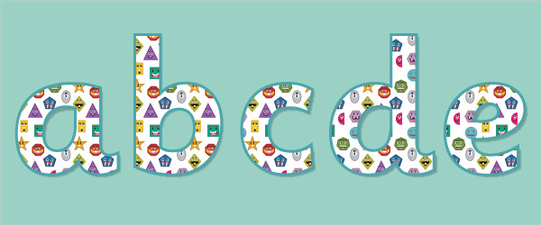 Early Learning Resources 2d Shape Display Letters & Numbers - Free ...