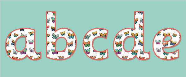 Early Learning Resources Butterfly Classroom Display Numbers & Letters ...