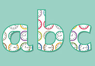 Clock Display Letters & Numbers - Printable Early Years Resources (EYFS ...