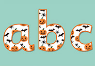 Printable Halloween Display Letters & Numbers - Printable Early Years ...