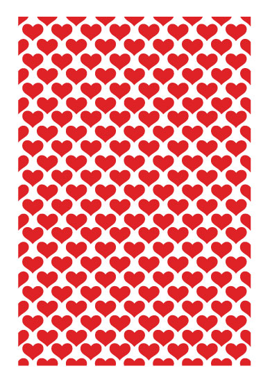 Early Learning Resources A4 Heart Printable Repeat Pattern - Free Early ...