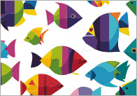 Fish A4 Repeating Pattern - Printable Early Years Resources (EYFS & KS1 ...