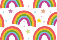 Rainbow & Stars Repeating Pattern - Printable Early Years Resources ...