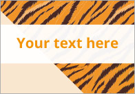 Tiger Stripe Editable Poster - Printable Early Years Resources (EYFS ...