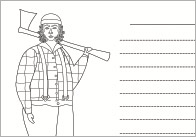 Little Red Riding Hood Writing & Colouring Worksheets - Printable Early ...