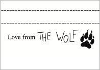 Little Red Riding Hood 'Sorry Letter' From The Wolf - Printable Early ...