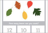 Autumn Leaves Count And Peg Activity (Numbers 1-20) - Printable Early ...