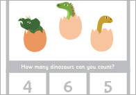 Baby Dinosaur Count And Peg Activity (Numbers 1-20) - Printable Early ...