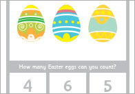 Easter Eggs Count And Peg Activity (Numbers 1-20) - Printable Early ...