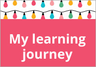 Editable Learning Journey Cover - Party Lights Design - Printable Early ...