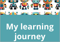 Robot Themed Learning Journey Cover (Editable) - Printable Early Years ...
