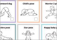 Yoga Stretches A4 Checklist - Printable Early Years Resources (EYFS ...